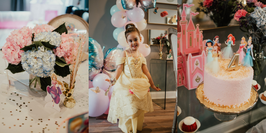 Pastel Disney Princess Party Inspiration | Disney Princess House Party ...
