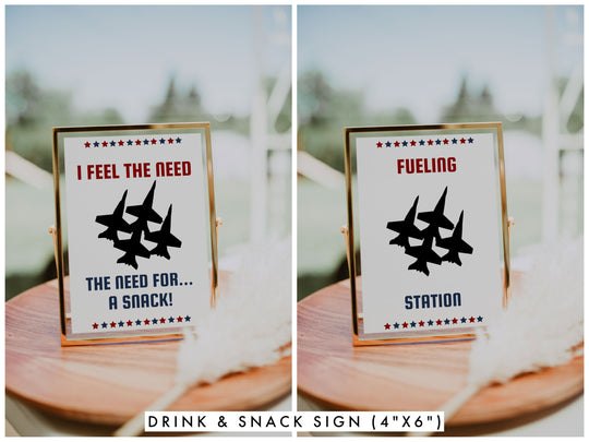 Fighter Pilot Invitation - Top Gun Birthday Invitation Bundle - Top Gu ...