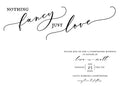 Courthouse Wedding Invitation - Simple Small Intimate Wedding Invitati ...