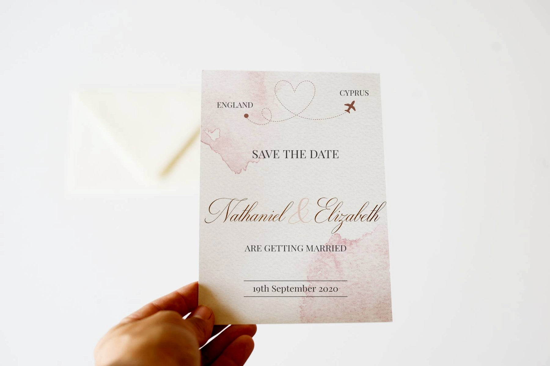 Destination Wedding Invitation - Blush Pink Destination Wedding Suite ...